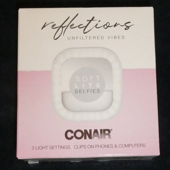 Conair | Accessories | Conair Reflections Soft Light Clips On Selfie ...